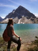 Ruta a la cascada del glaciar Bow, Parque Nacional de Banff