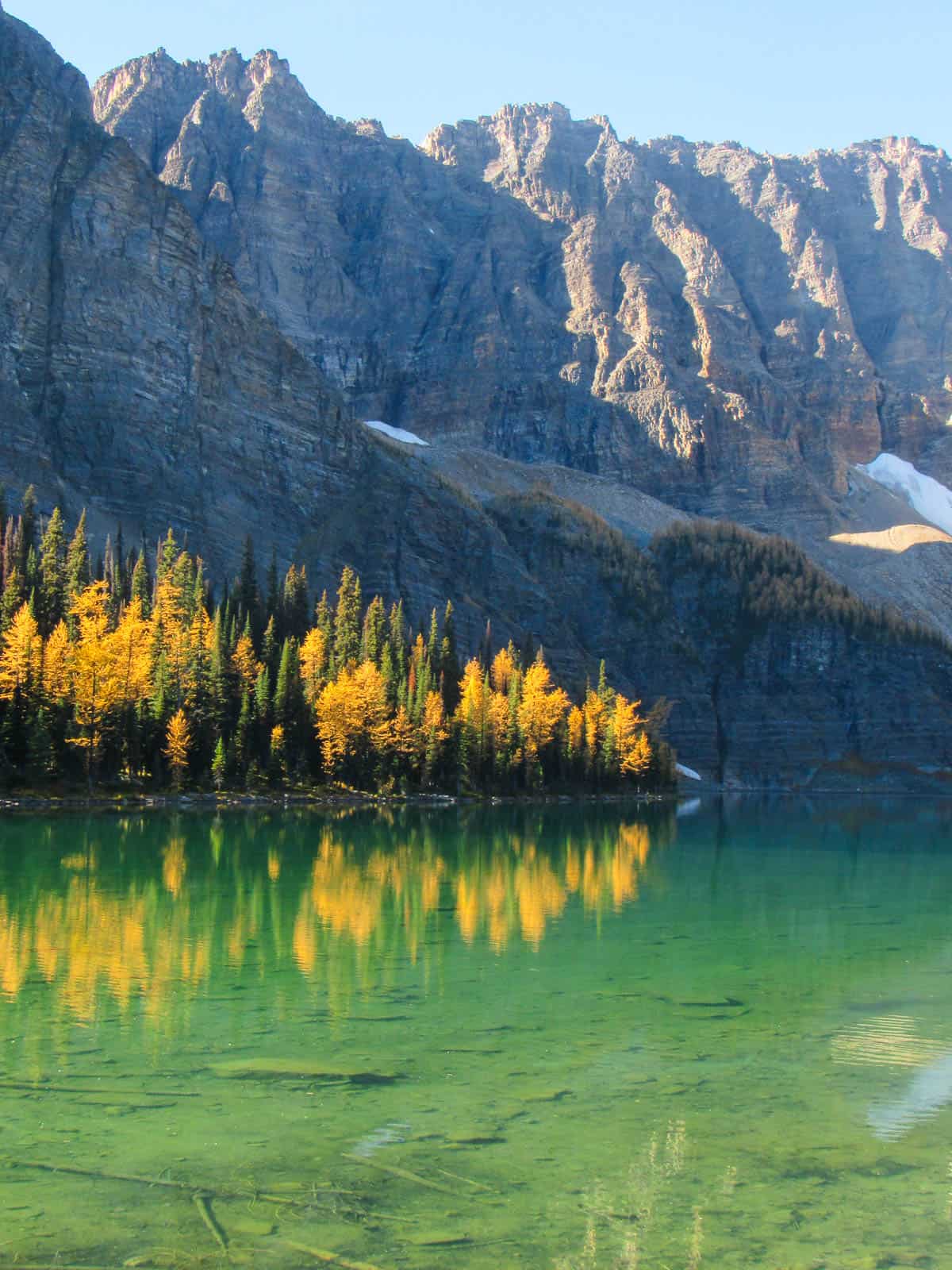 Ruta al lago Taylor y O'Brien, Parque Nacional de Banff