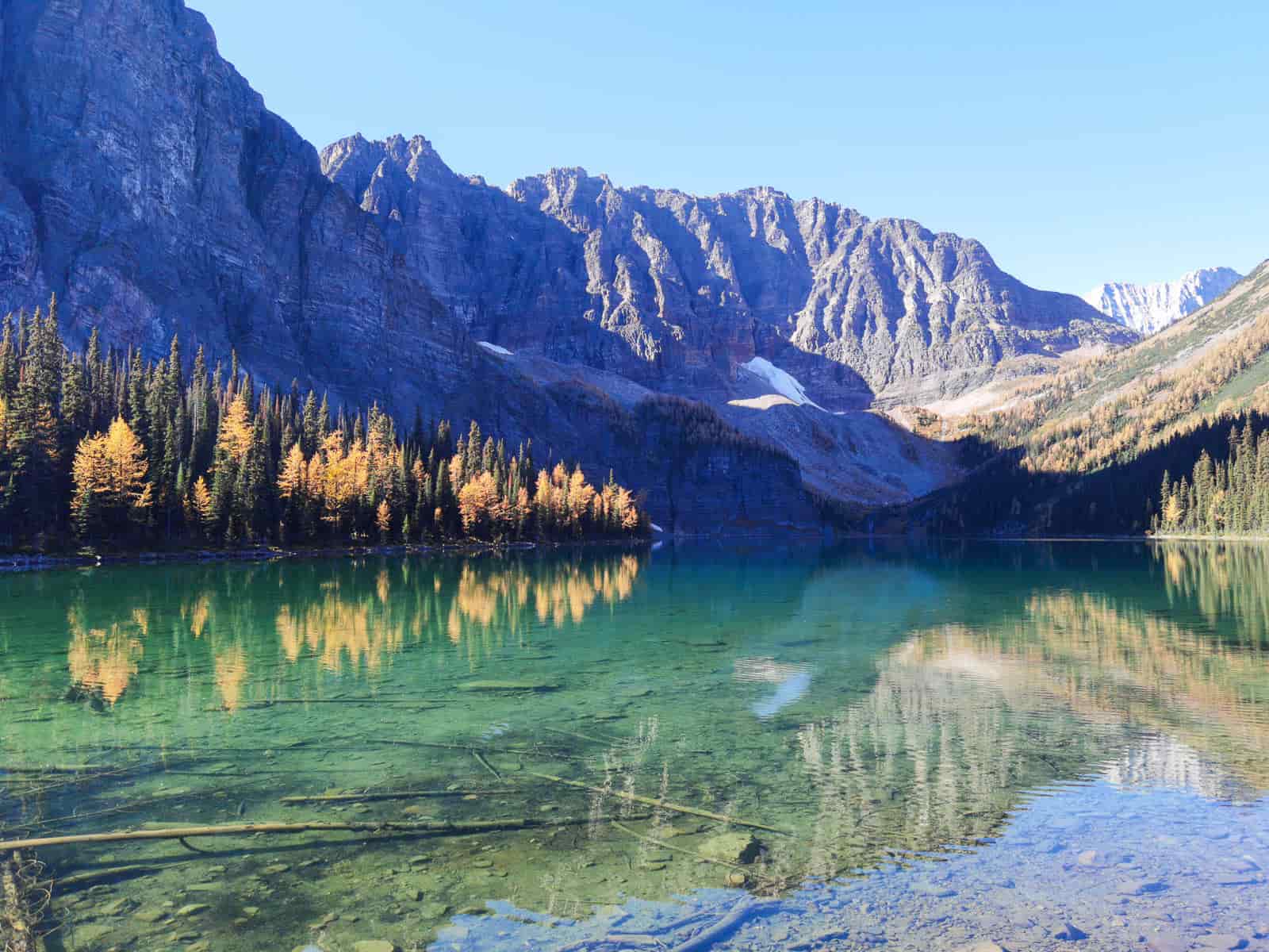 Ruta al lago Taylor y O'Brien, Parque Nacional de Banff